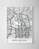 Adelaide – North Adelaide Map Print | Chelsea Chelsea