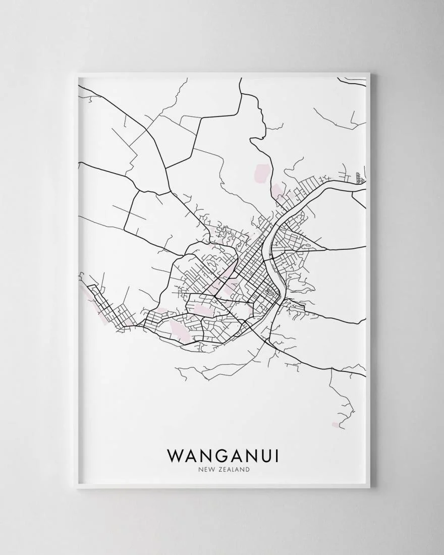Wanganui Map Print | Chelsea Chelsea