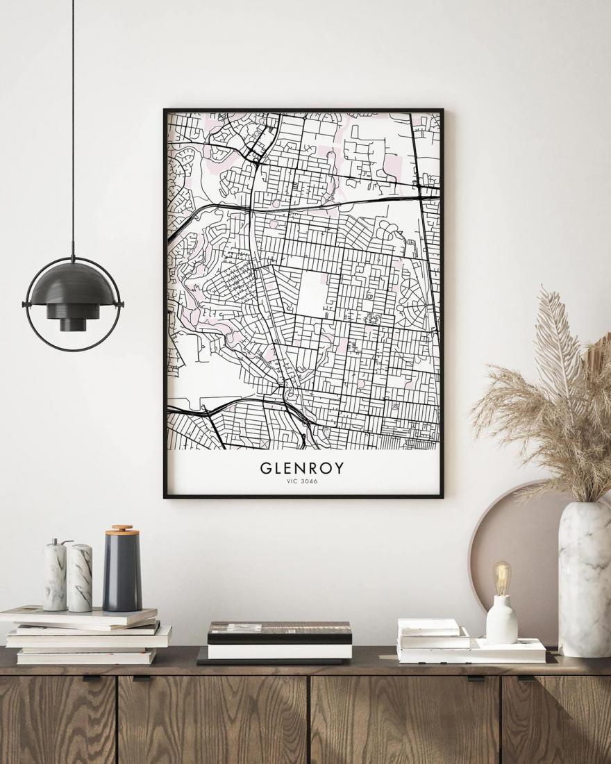 Melbourne – Glenroy Map Print - Chelsea Chelsea