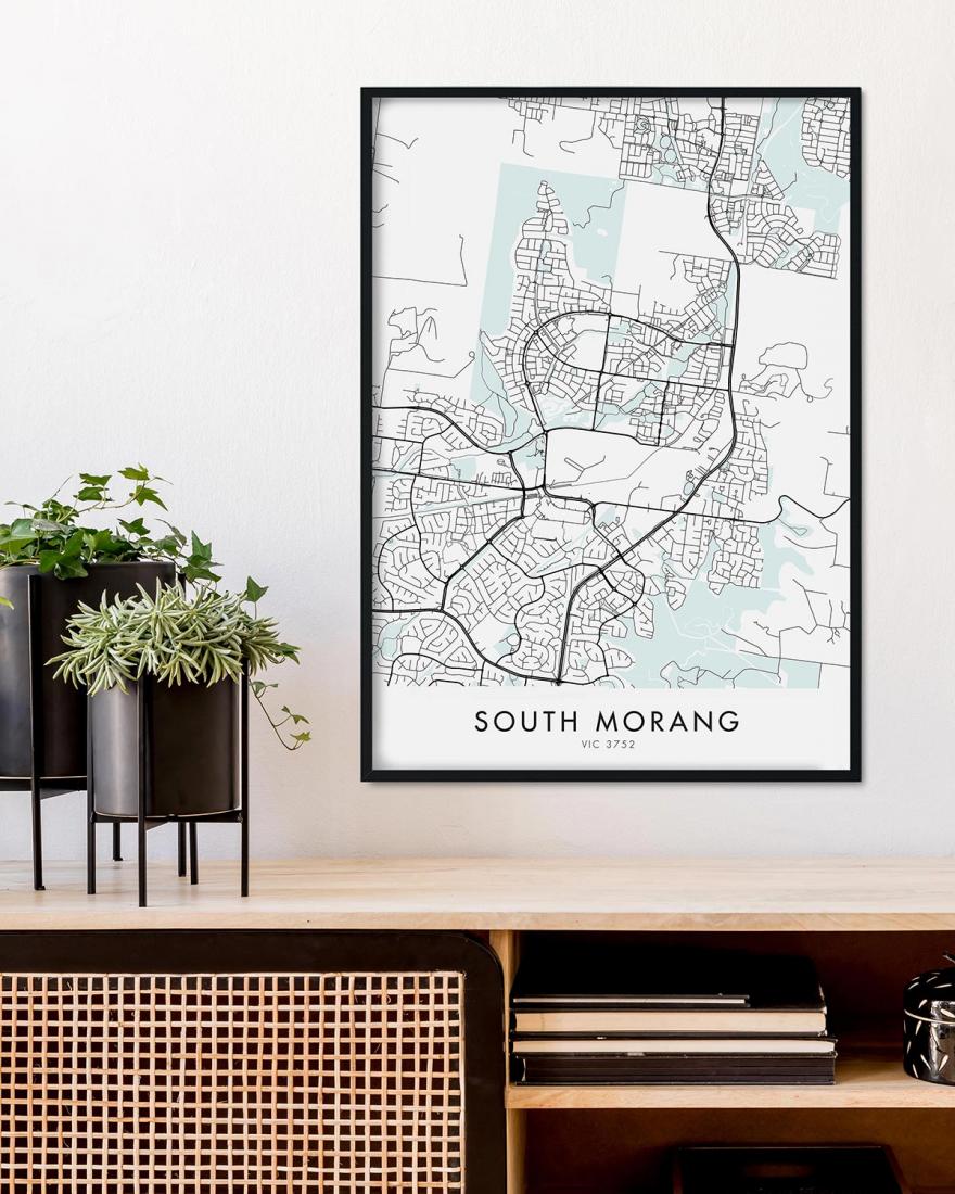 Melbourne – South Morang Map Print - Chelsea Chelsea