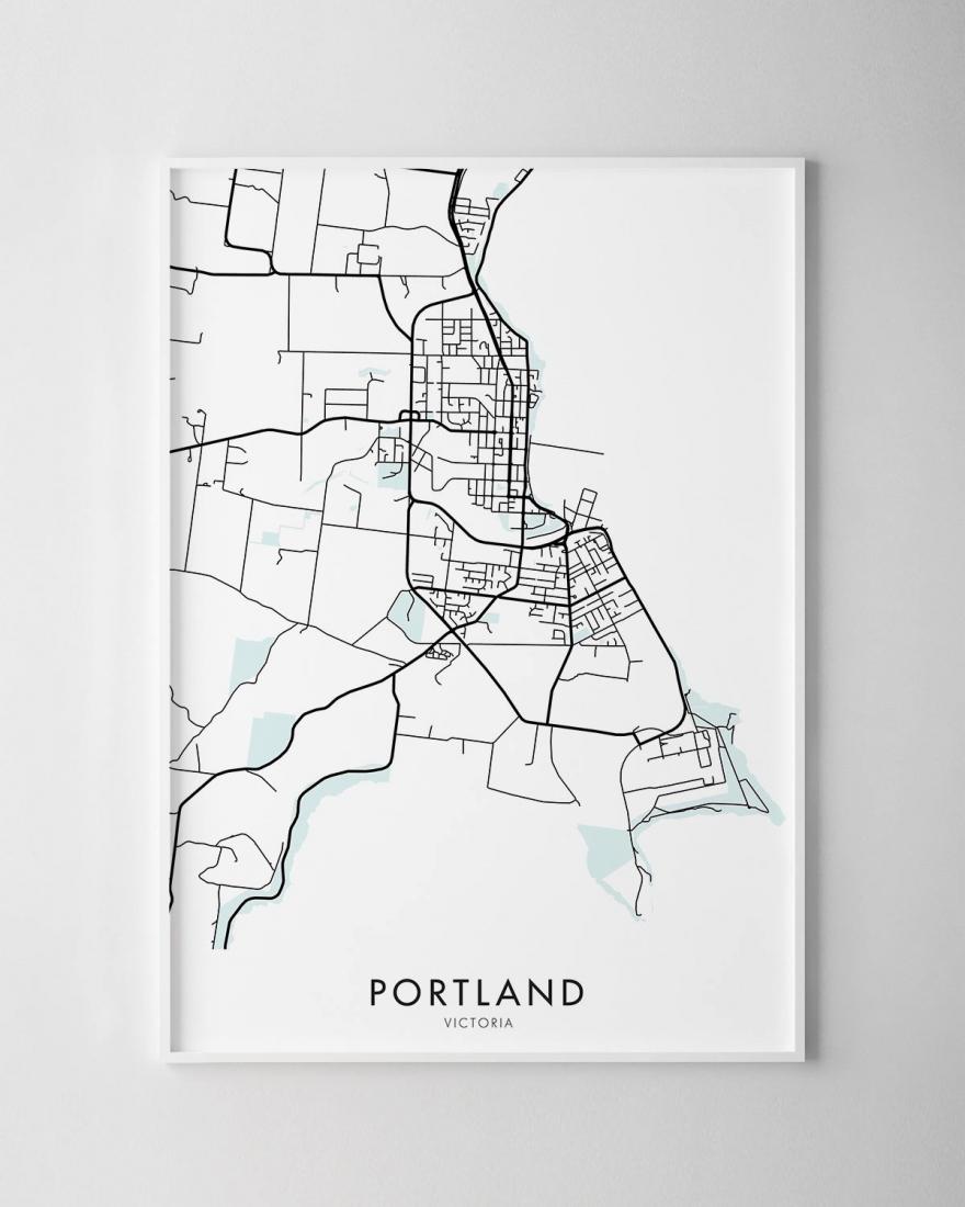 Portland VIC Map Print - Chelsea Chelsea