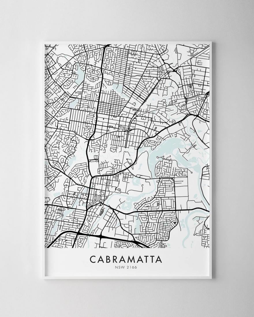 Sydney – Cabramatta Map Print - Chelsea Chelsea