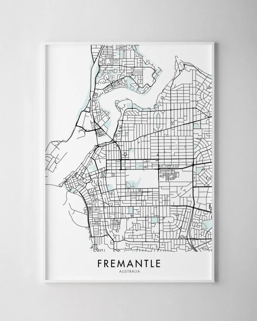 Fremantle Map Print | Chelsea Chelsea