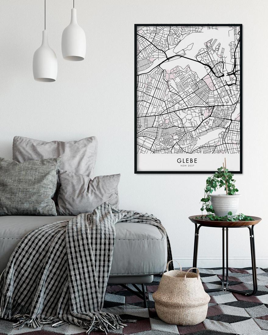 Sydney – Glebe Map Print - Chelsea Chelsea