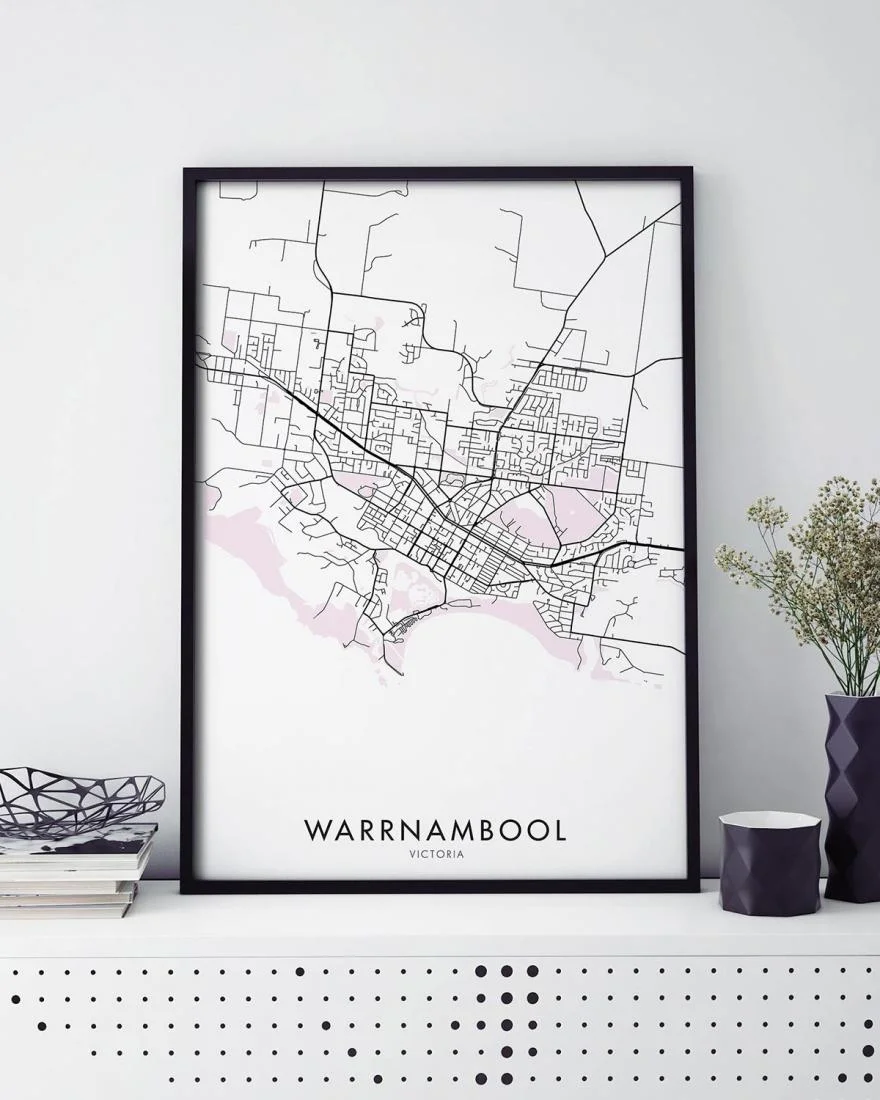 Warrnambool VIC Map Print - Chelsea Chelsea