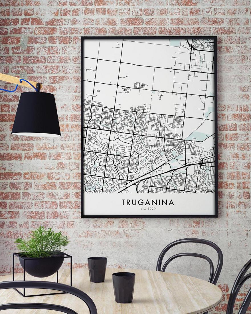 Melbourne – Truganina Map Print - Chelsea Chelsea