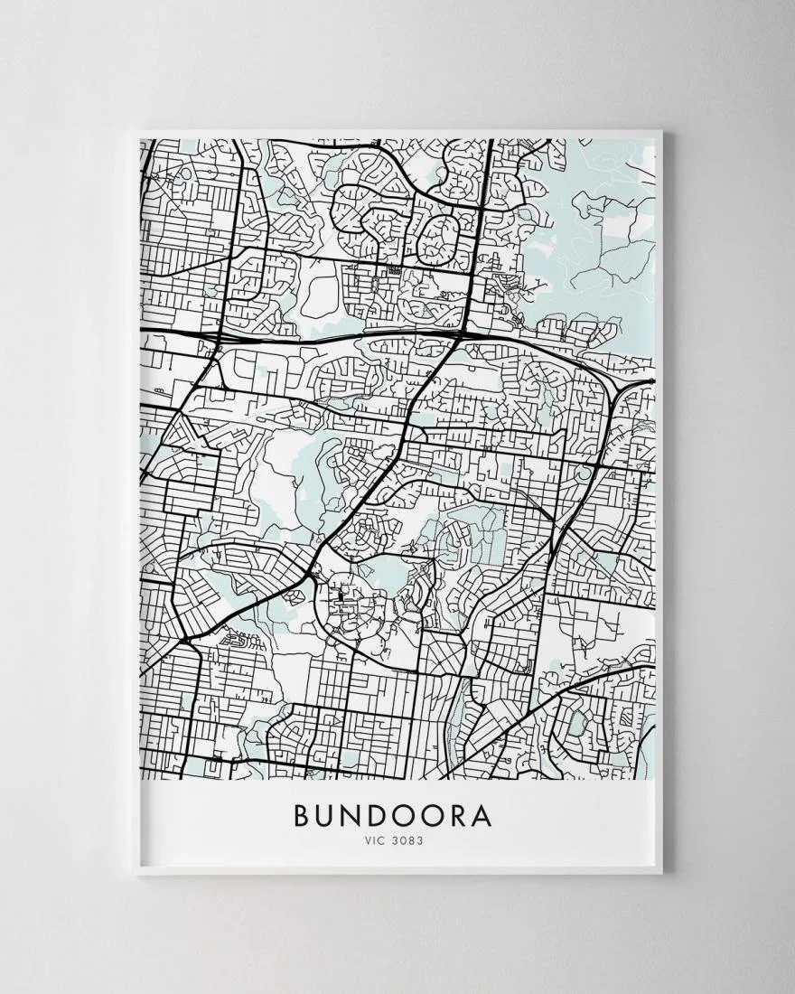 Melbourne – Bundoora Map Print - Chelsea Chelsea